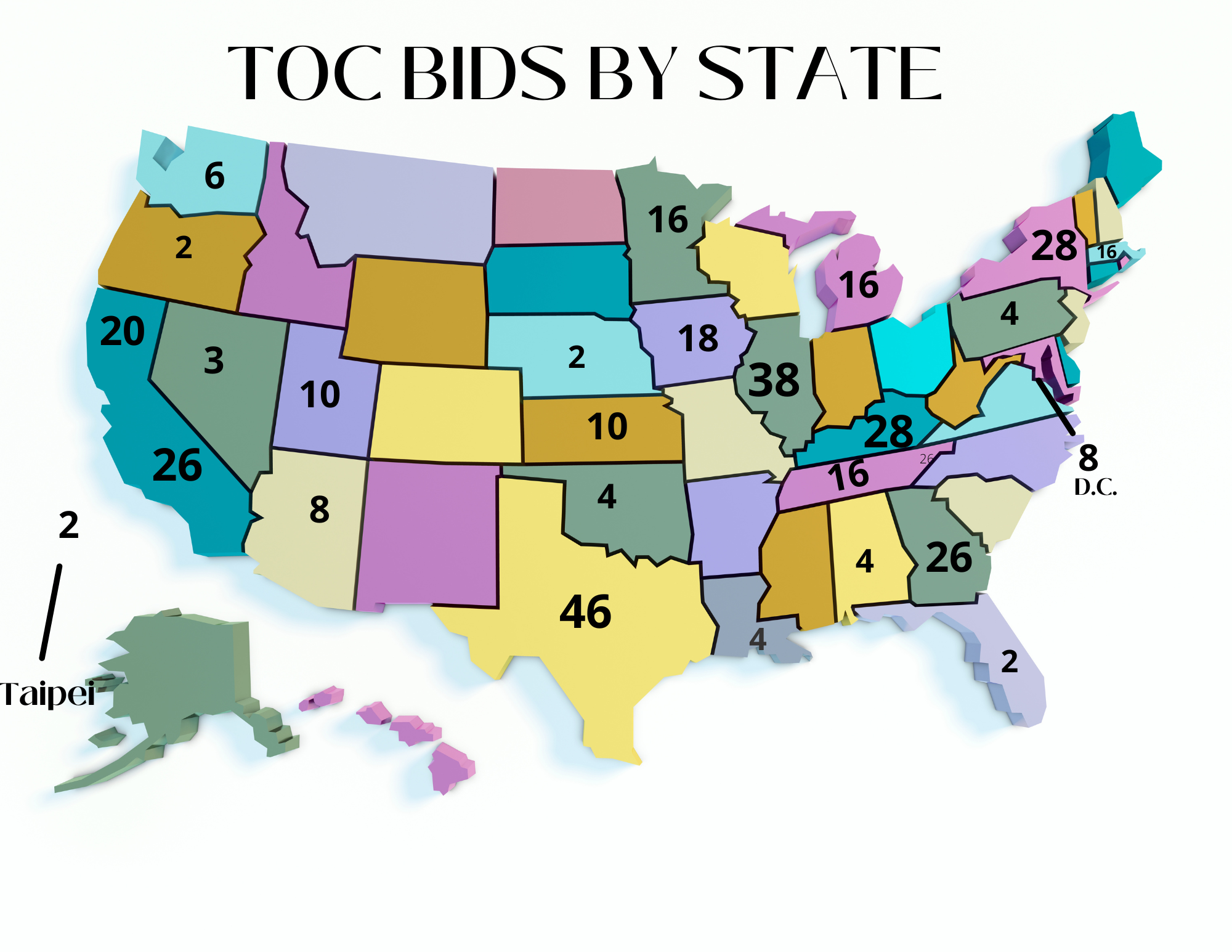 2024-25 Policy TOC Bid Tournaments by State – Policy Debate Central